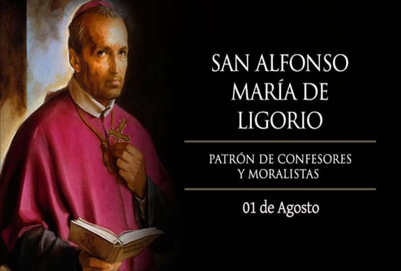 Hoy celebramos a San Alfonso María de Ligorio, patrono de confesores y ...