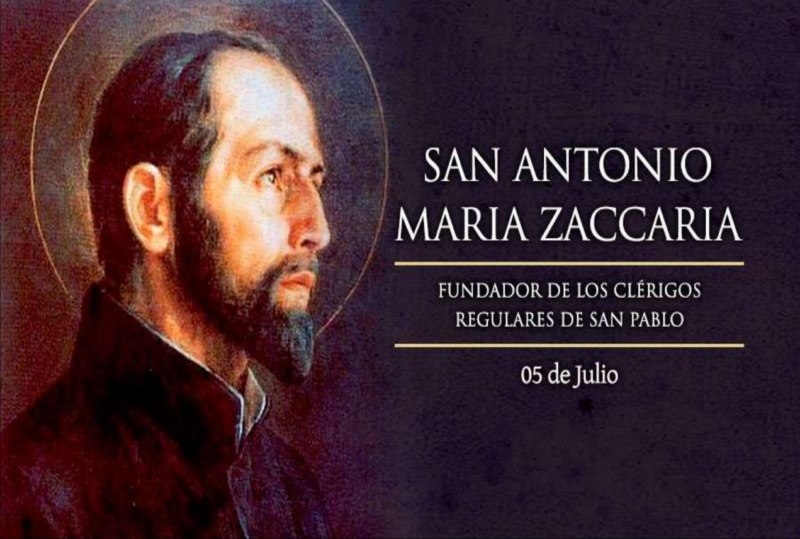 Hoy es la fiesta de San Antonio María Zaccaria, patrono de médicos.